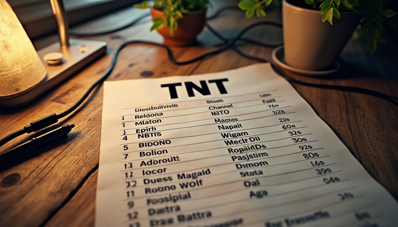 Canaux TNT par région : fréquences et numéros clés